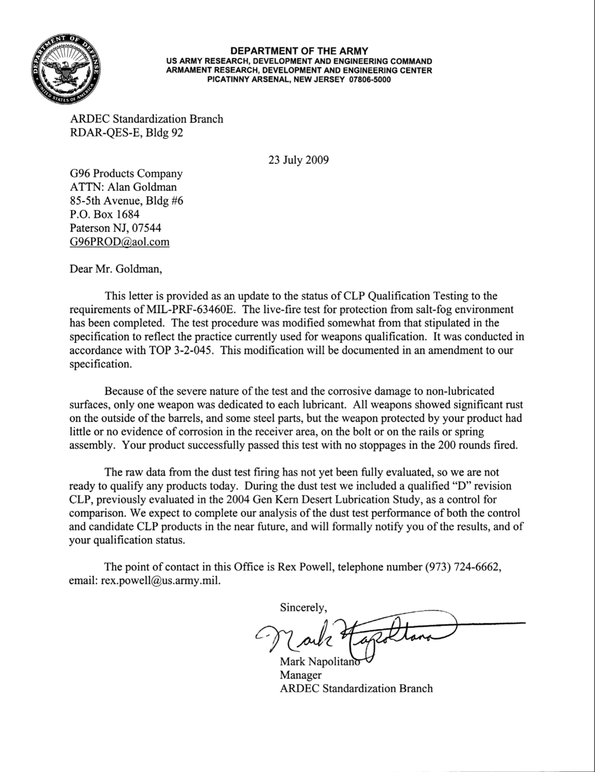 G96 Products | Gun Lubricants and Cleaning Products